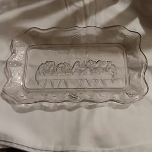 Kitchen | Lords Last Supper Crystal Plate | Poshmark